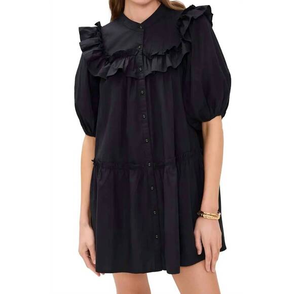 Cleobella | Dresses | New Cleobella Tatiana Mini Dress In Black | Poshmark